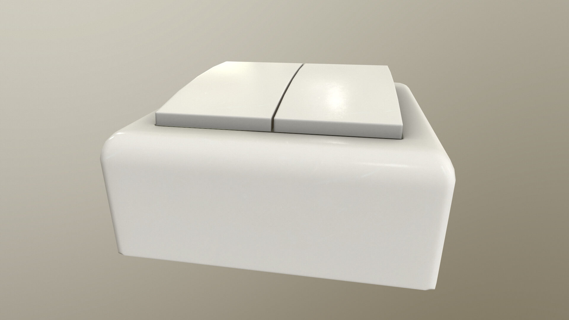 Two Key Switch - 3D Model by Grishmanovskij Anton