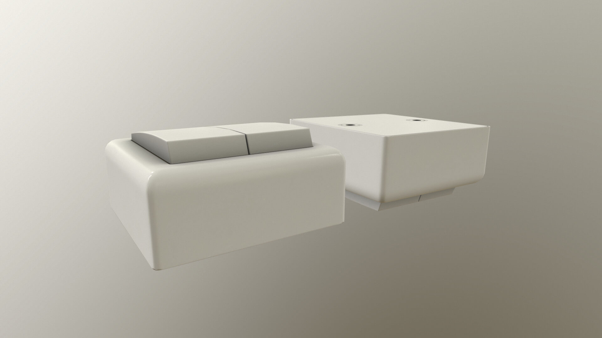 Two Key Switch - 3D Model by Grishmanovskij Anton