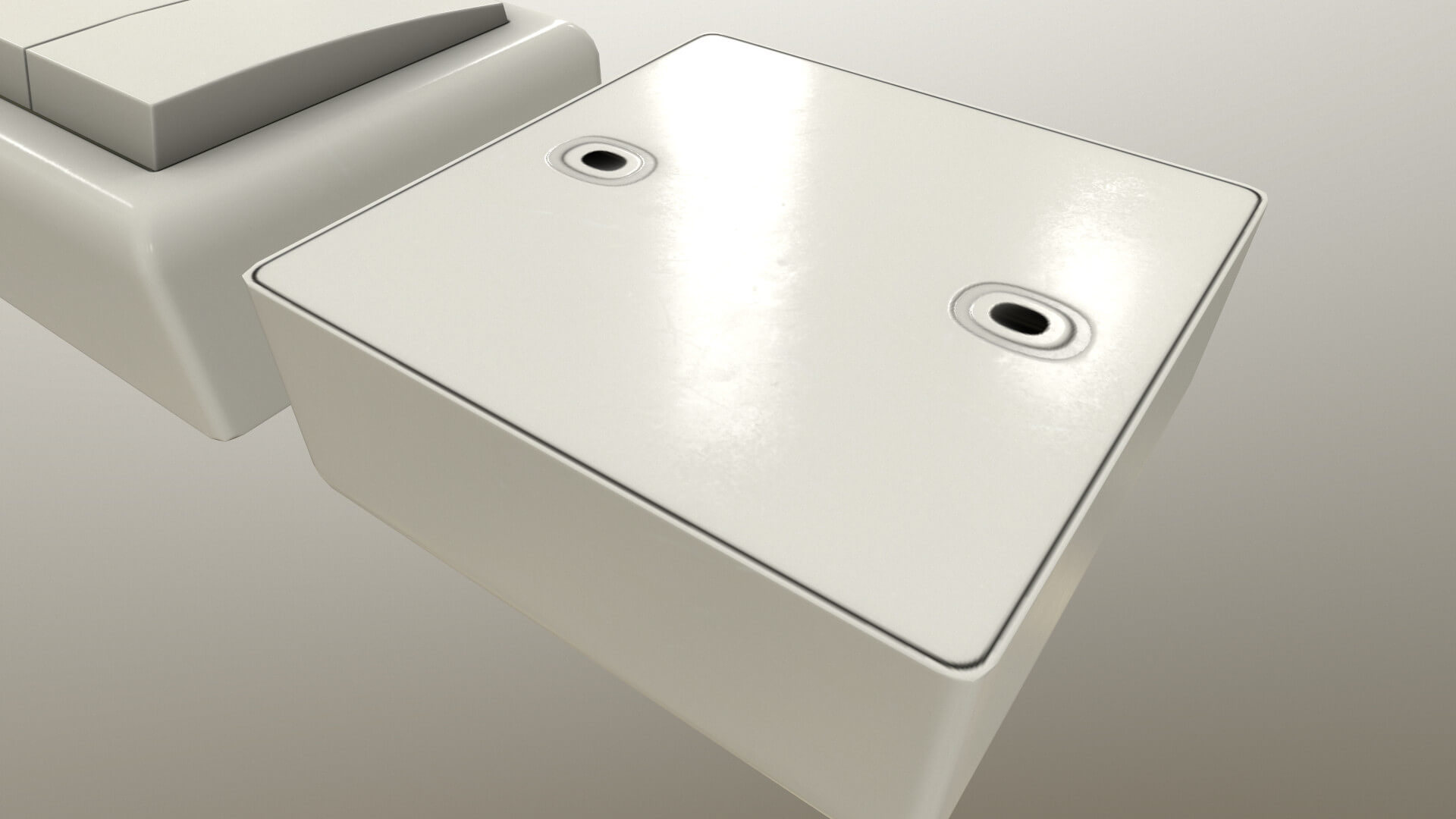 Two Key Switch - 3D Model by Grishmanovskij Anton