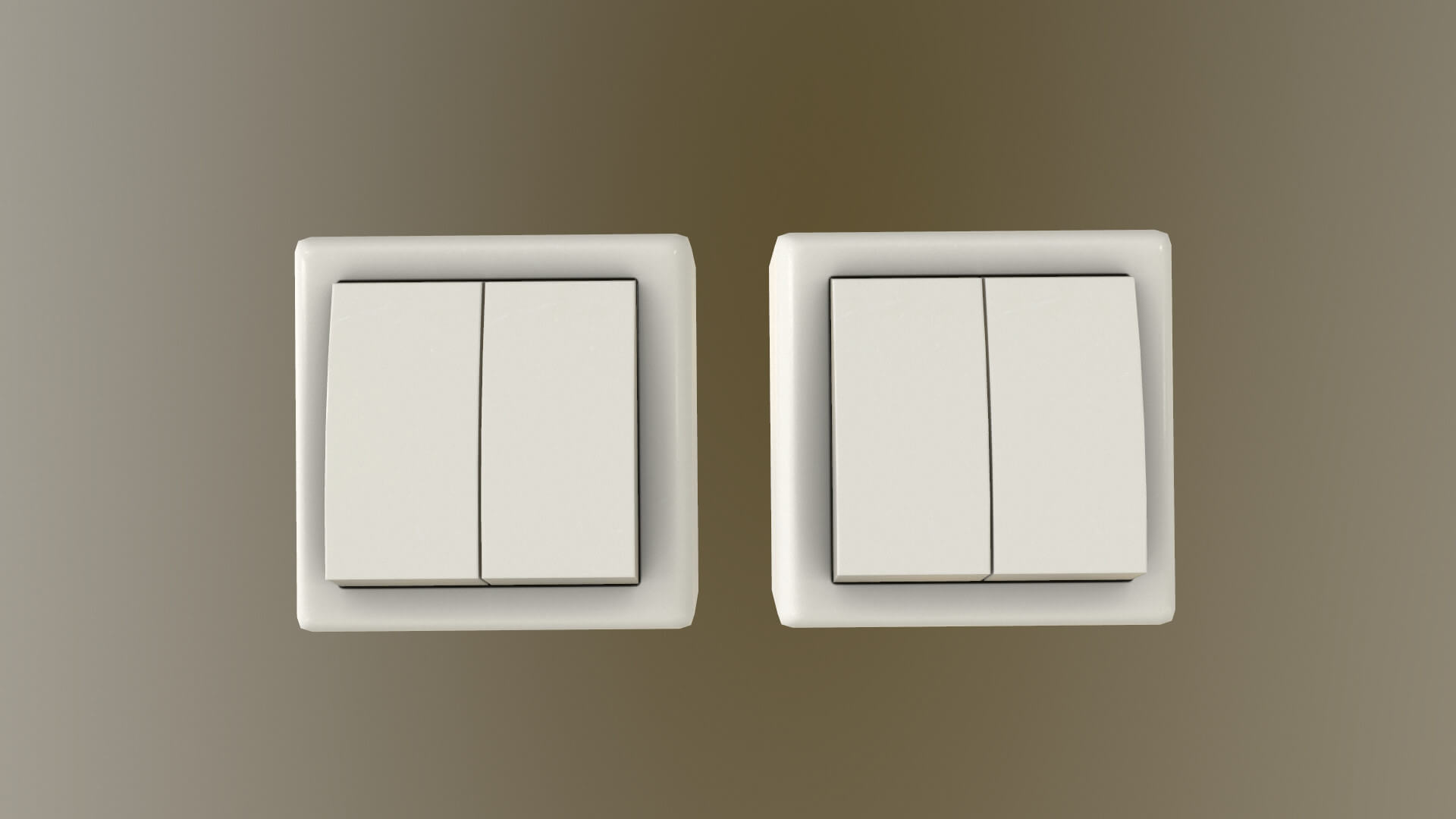Two Key Switch - 3D Model by Grishmanovskij Anton