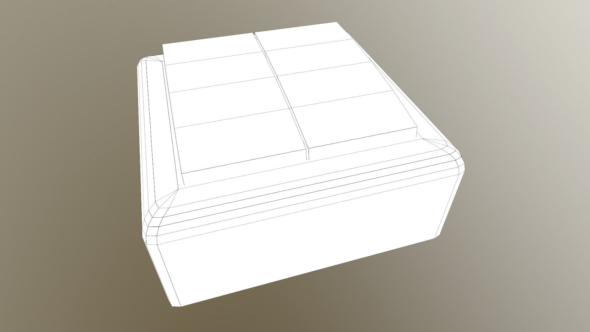 Two Key Switch - 3D Model by Grishmanovskij Anton