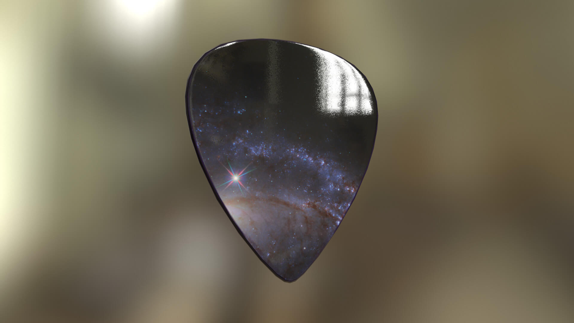 Universe Plectrum - 3D Model by Grishmanovskij Anton