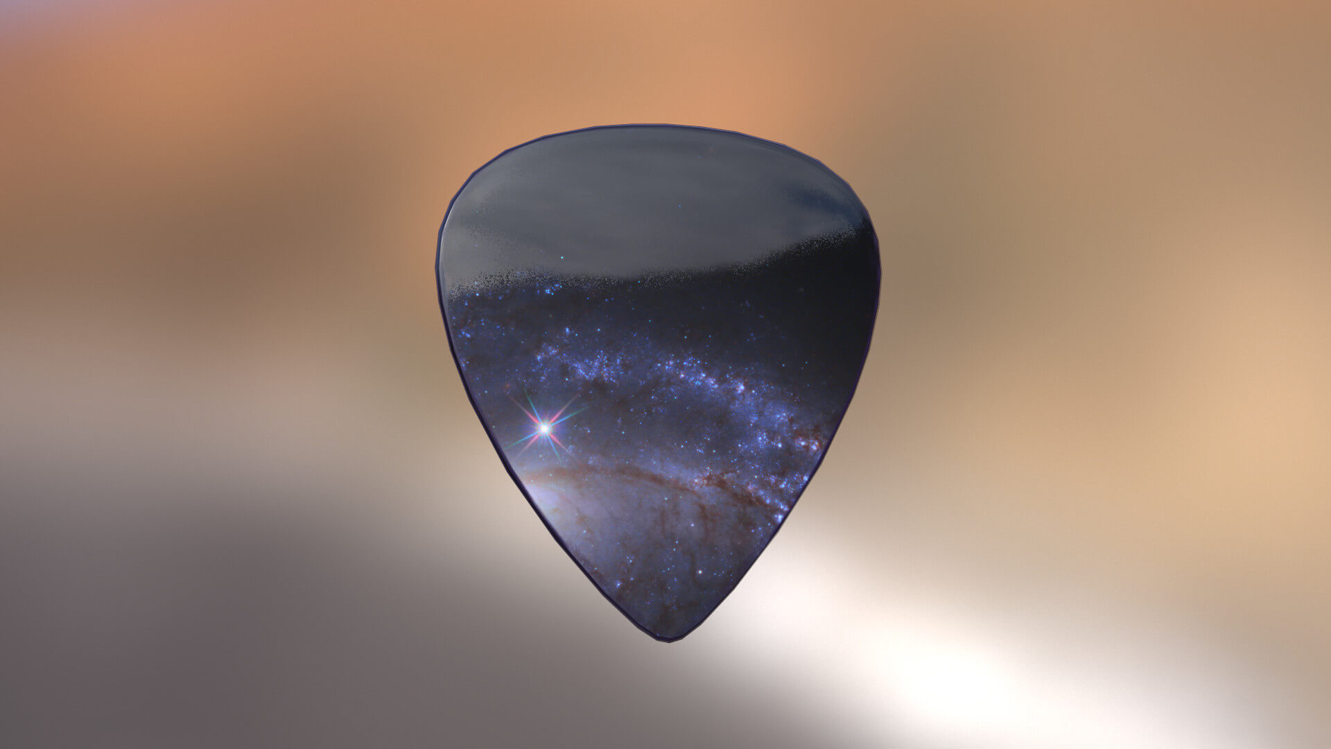 Universe Plectrum - 3D Model by Grishmanovskij Anton