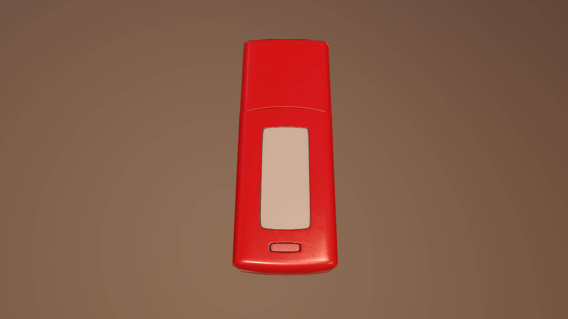 USB Flash Drive V2 Red - 3D Model by Grishmanovskij Anton
