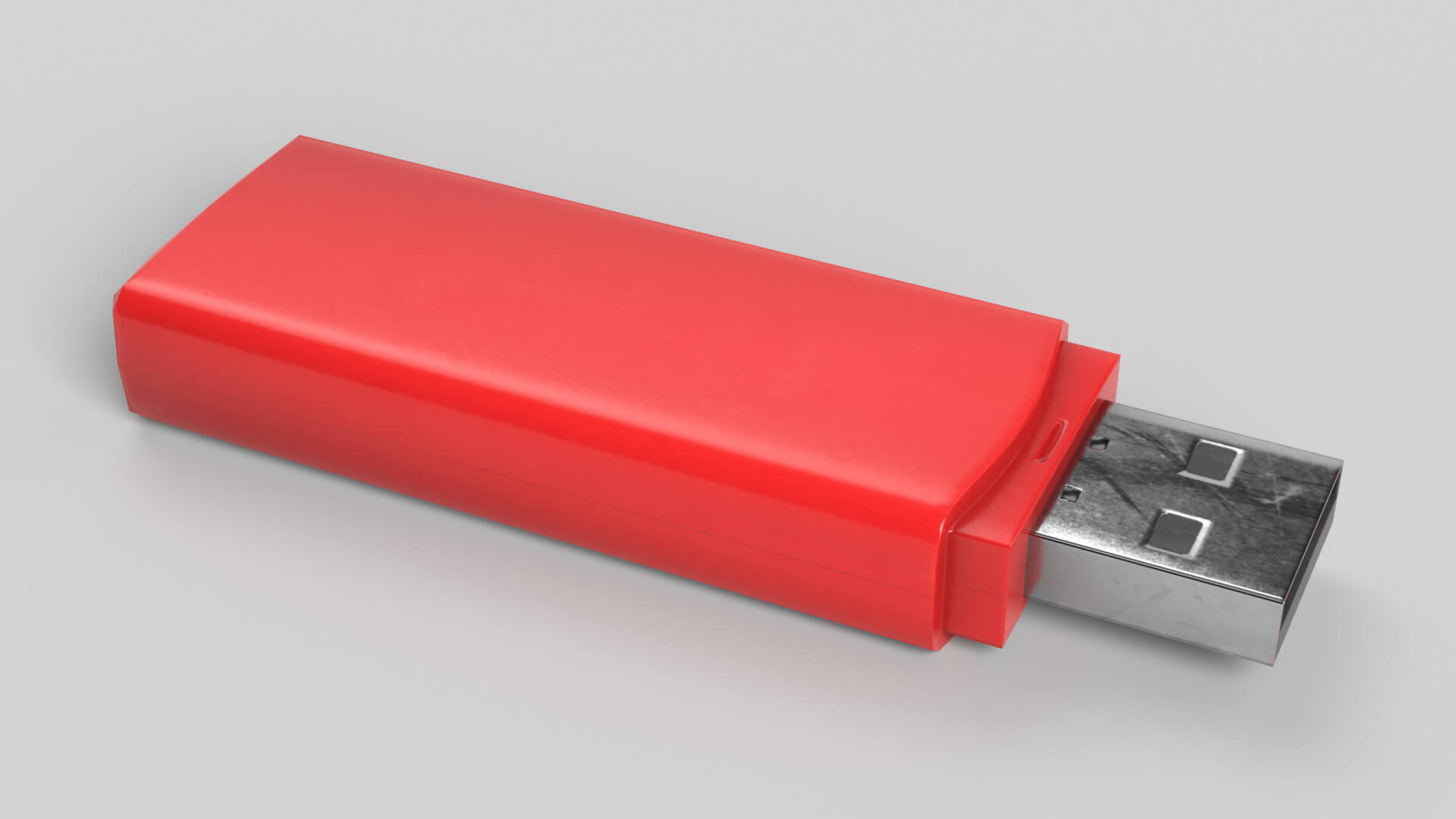 USB Flash Drive - 3D Model by Grishmanovskij Anton