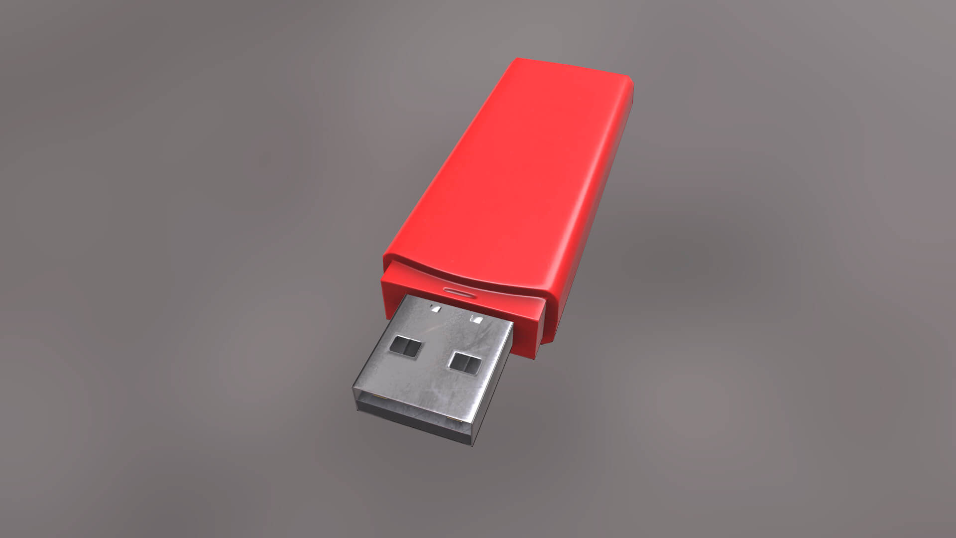 USB Flash Drive - 3D Model by Grishmanovskij Anton