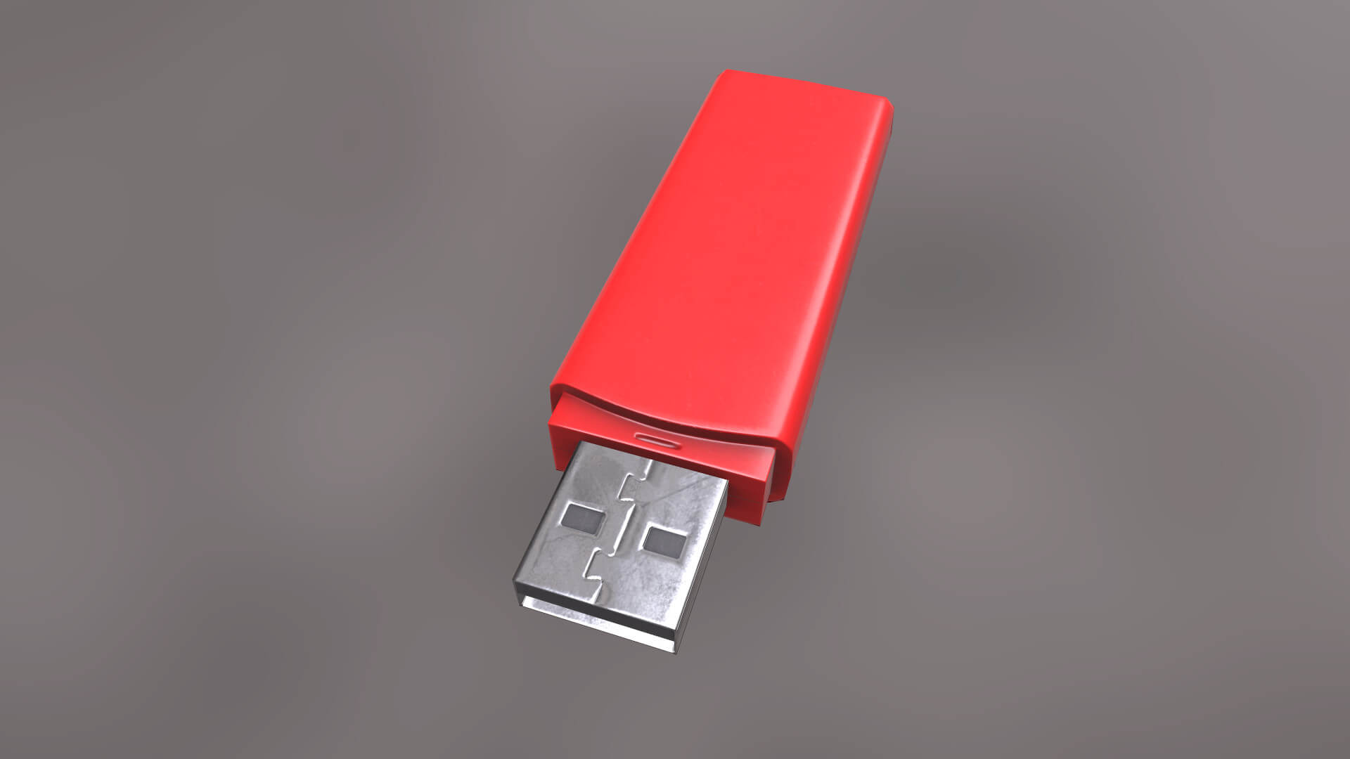 USB Flash Drive - 3D Model by Grishmanovskij Anton