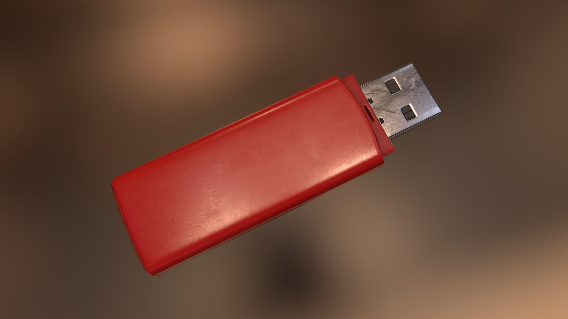 USB Flash Drive - 3D Model by Grishmanovskij Anton