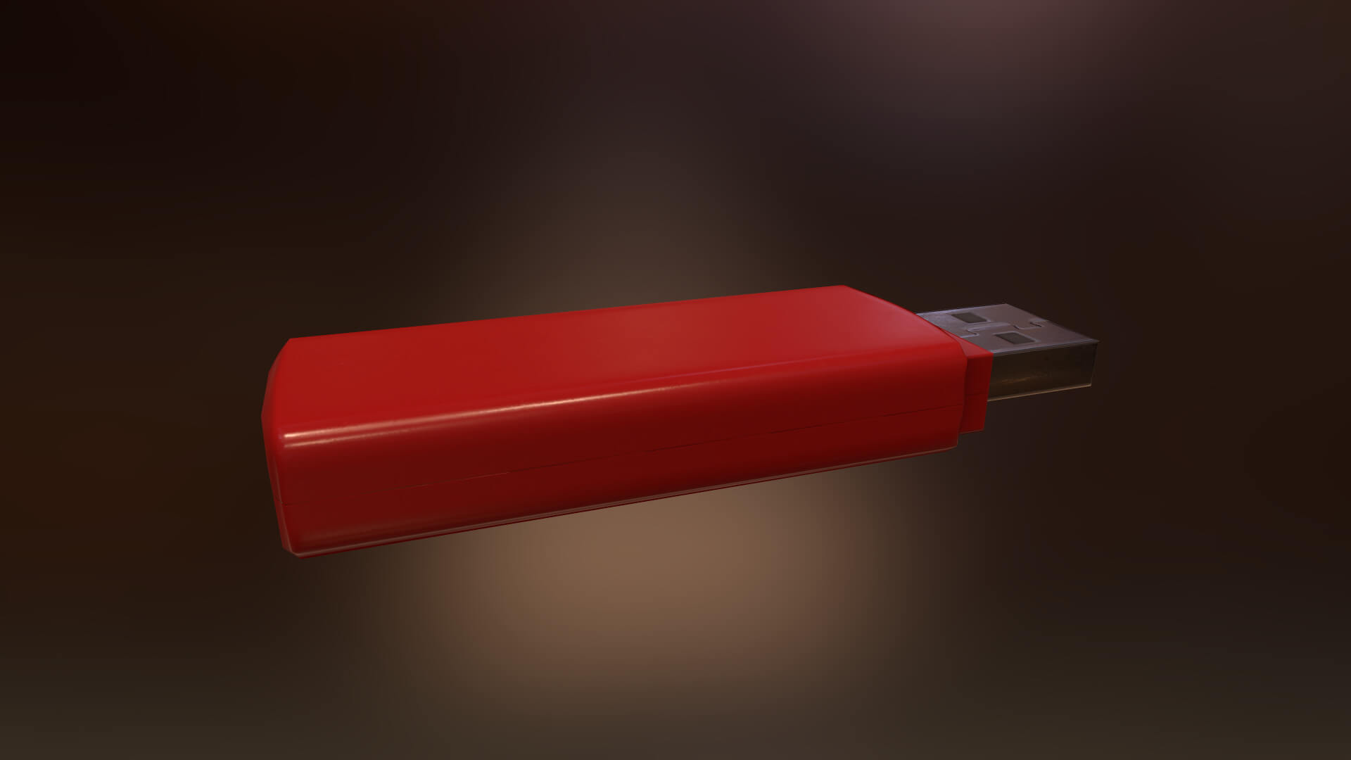 USB Flash Drive - 3D Model by Grishmanovskij Anton
