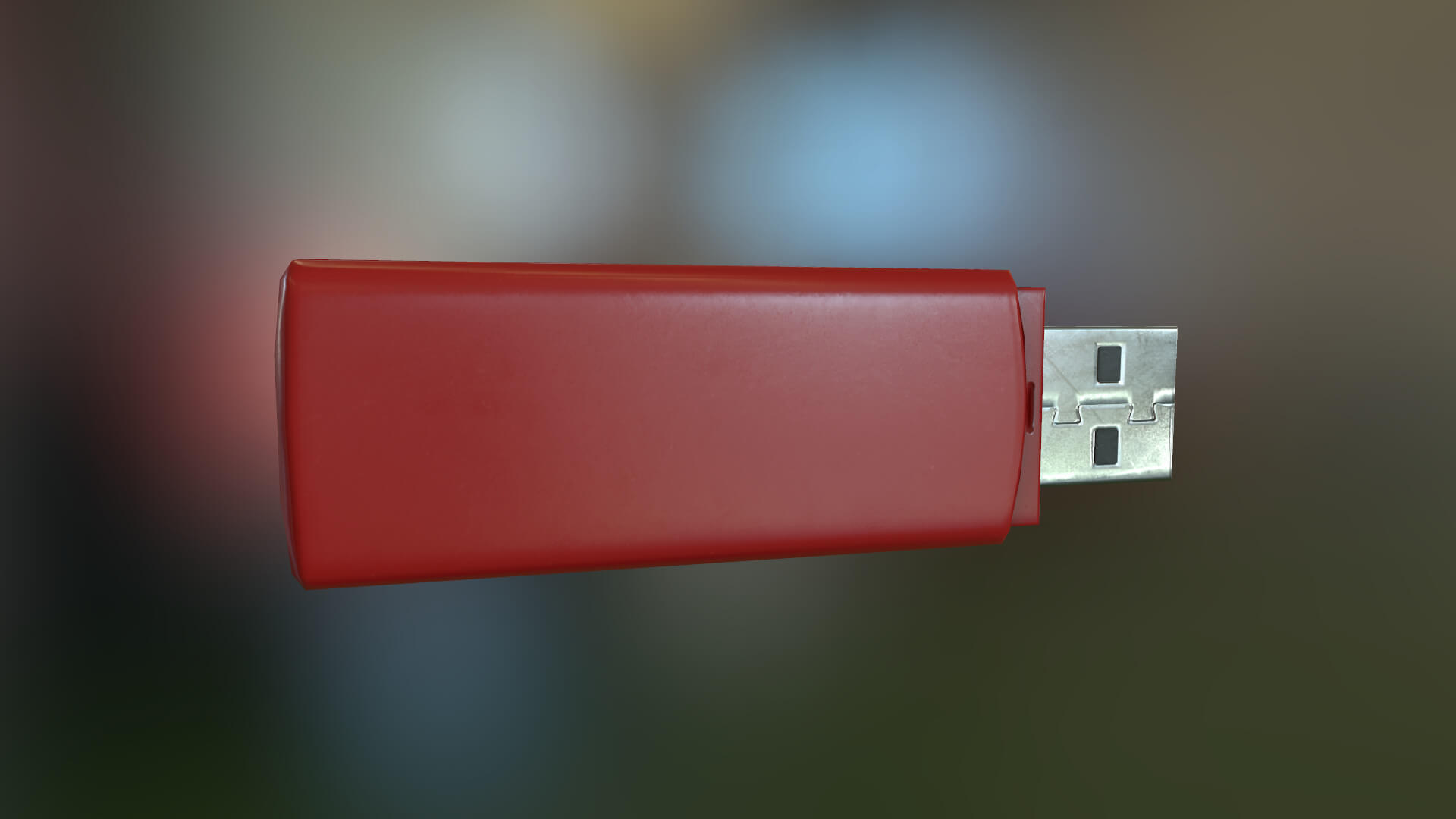 USB Flash Drive - 3D Model by Grishmanovskij Anton