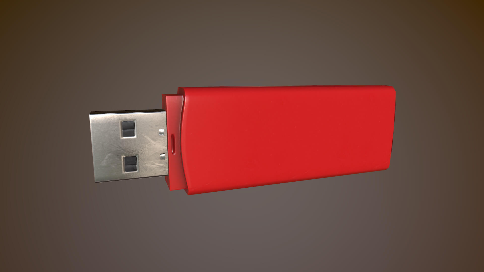 USB Flash Drive - 3D Model by Grishmanovskij Anton
