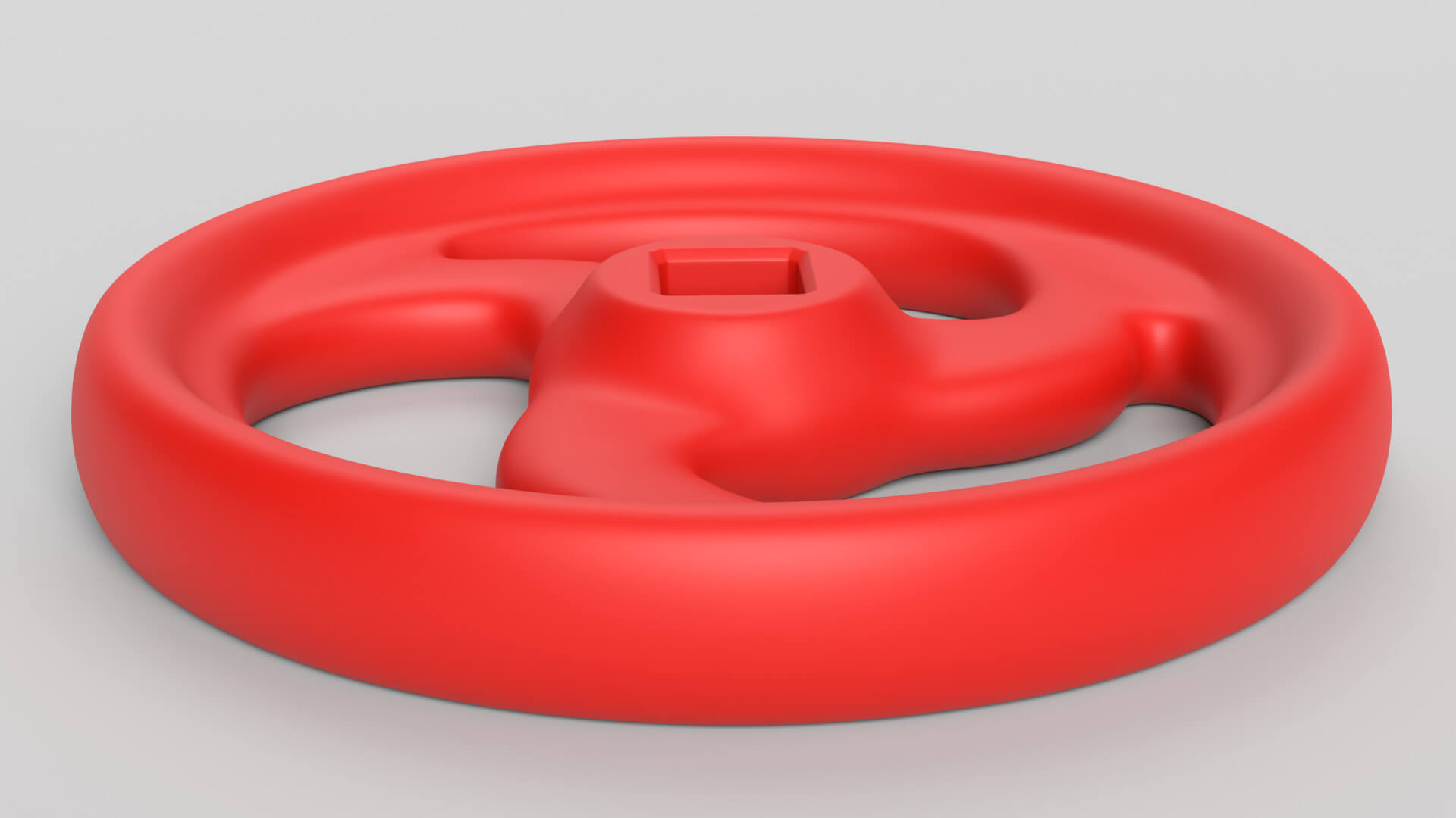 Valve Handle - 3D Model by Grishmanovskij Anton