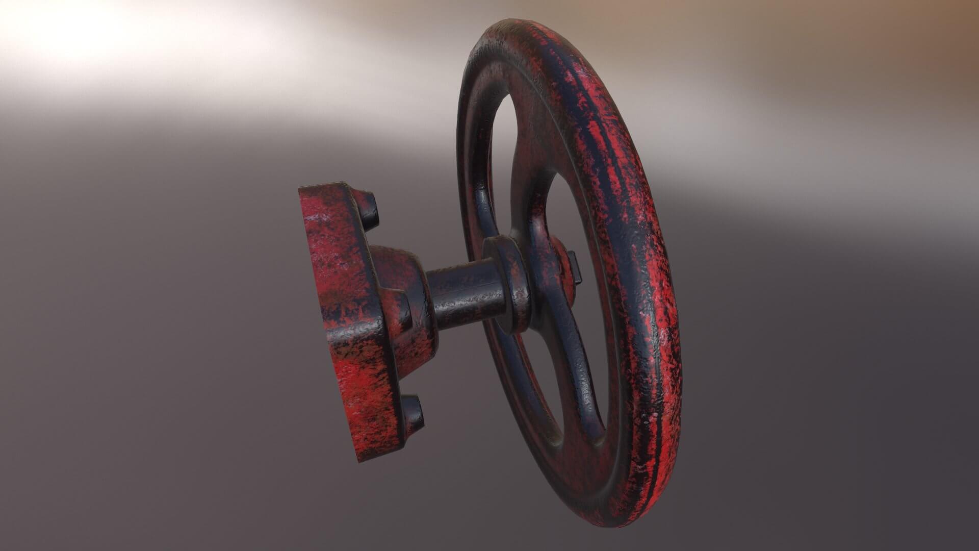 Valve - 3D Model by Grishmanovskij Anton