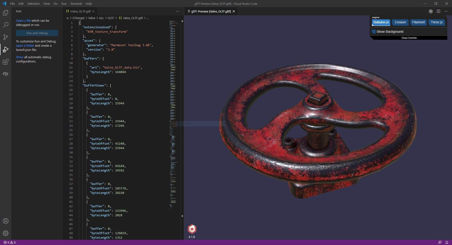 Valve - 3D Model by Grishmanovskij Anton