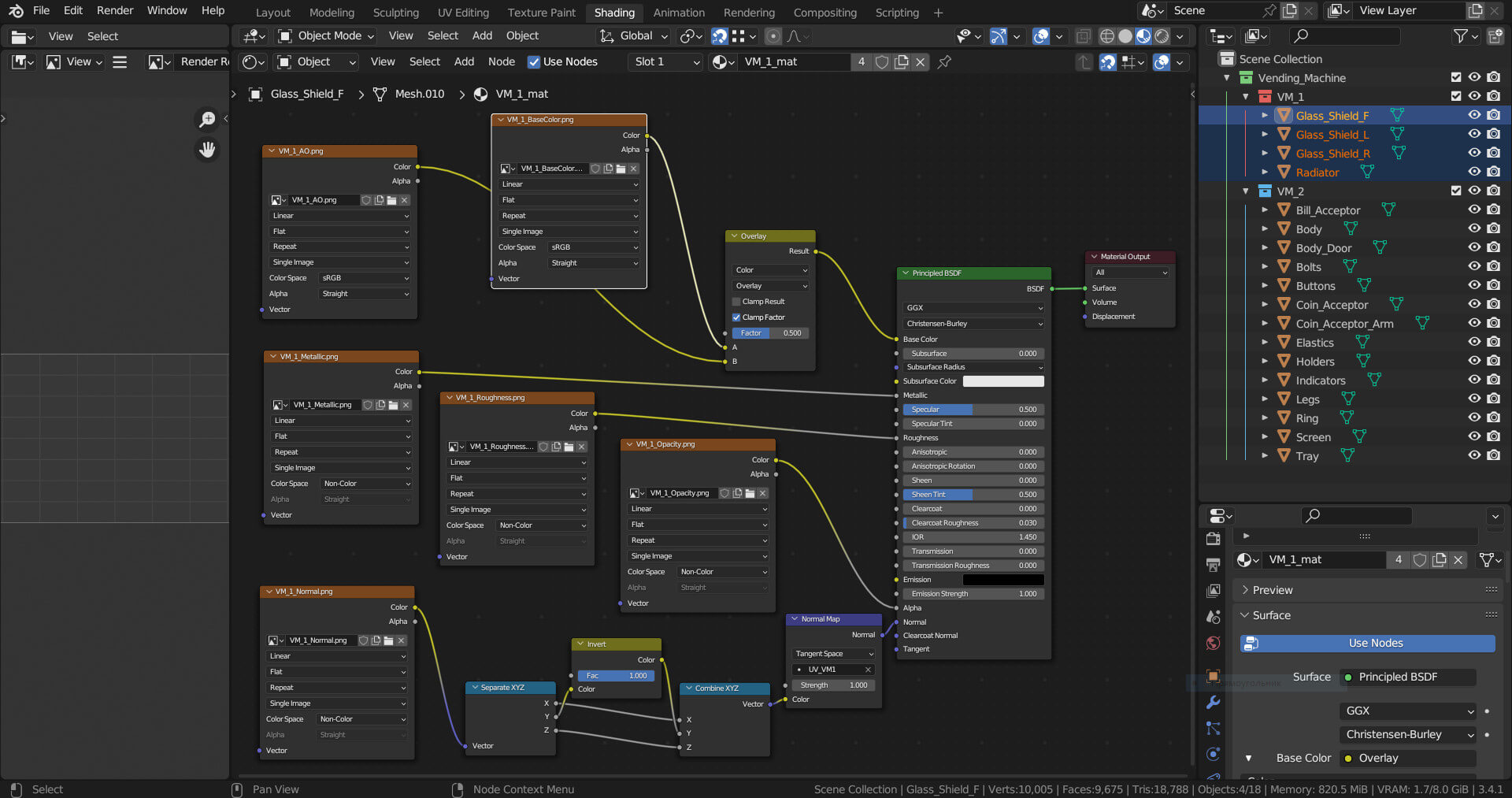 Vending Machine - 3D Model by Grishmanovskij Anton