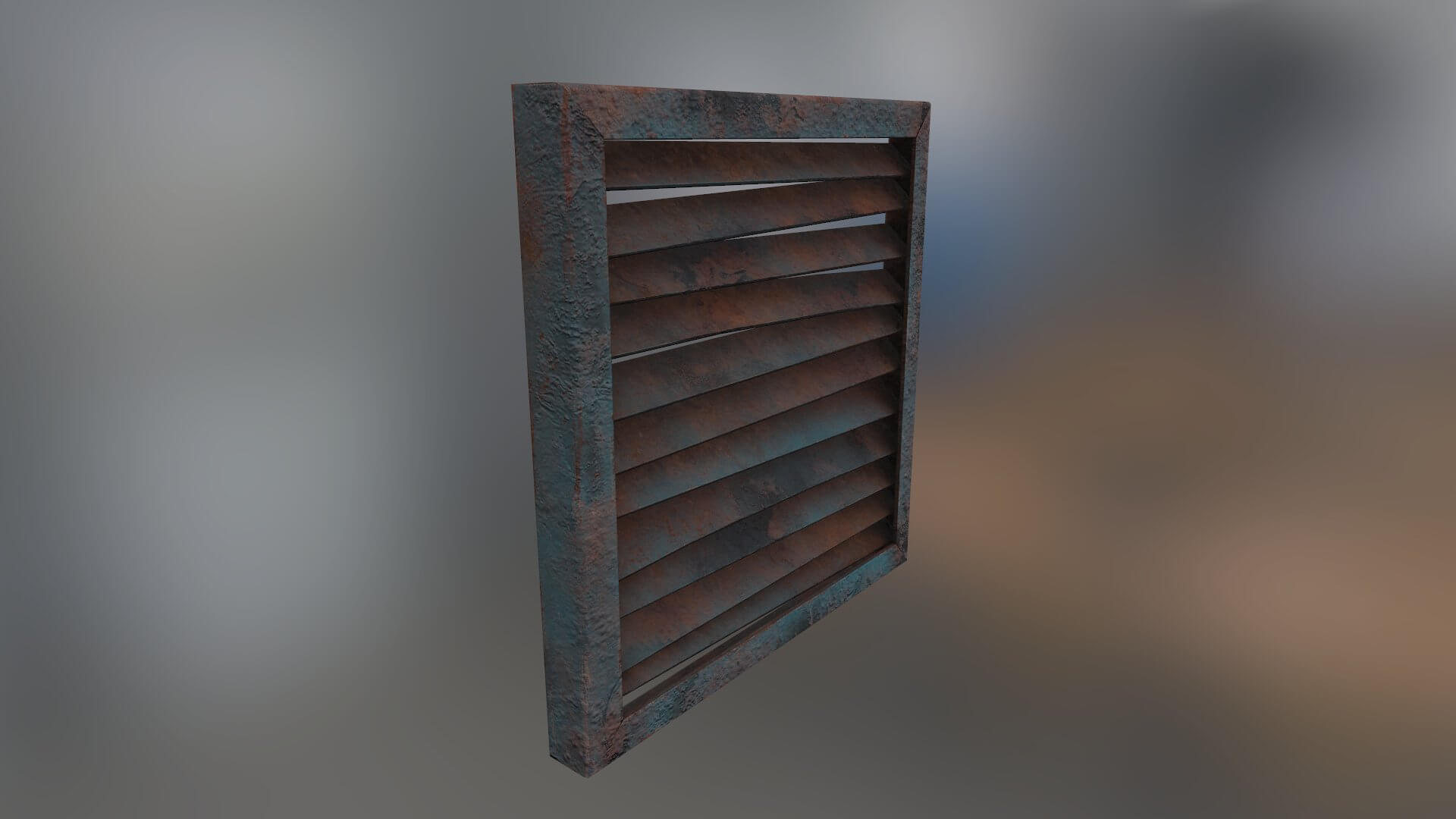 Ventilation Grille - 3D Model by Grishmanovskij Anton