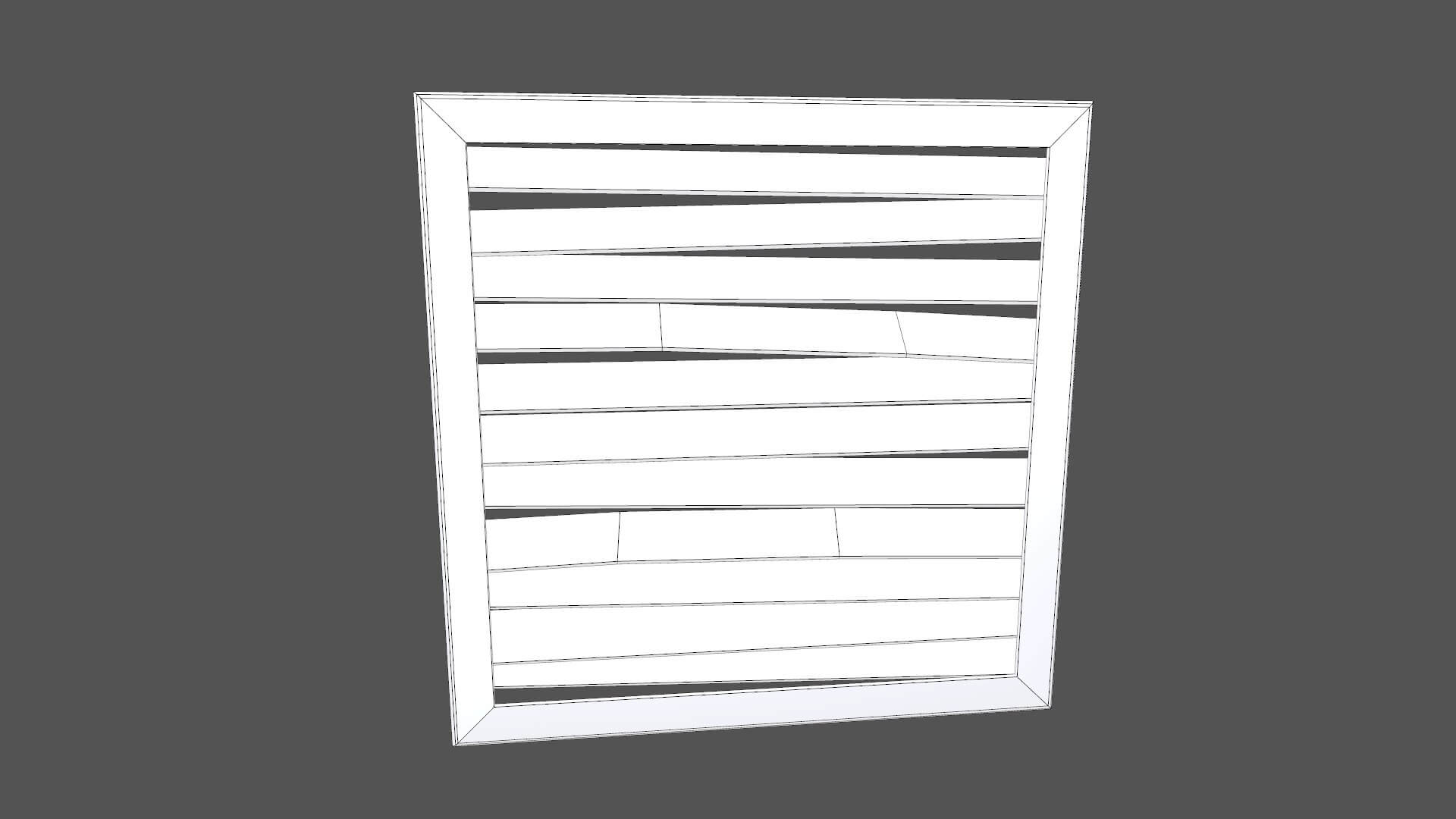 Ventilation Grille - 3D Model by Grishmanovskij Anton