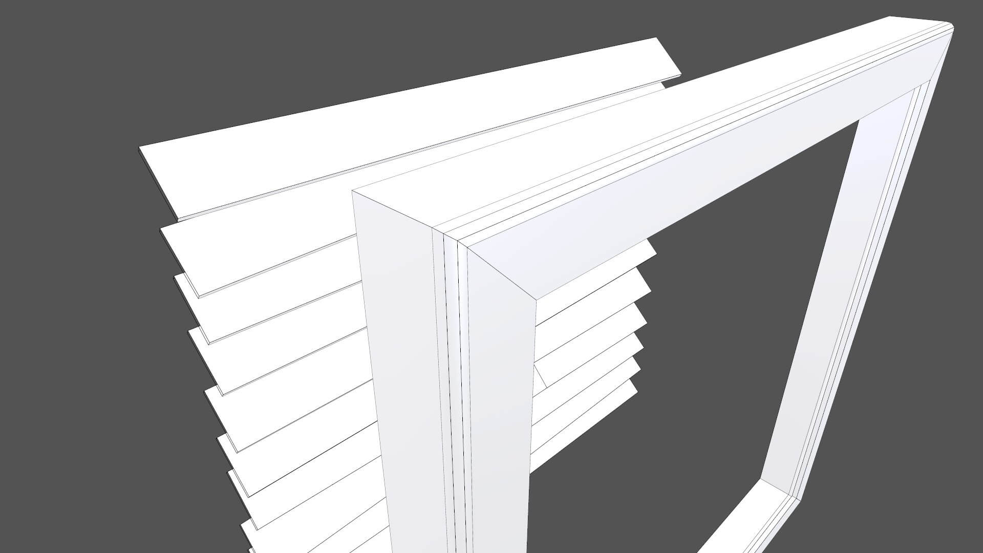 Ventilation Grille - 3D Model by Grishmanovskij Anton