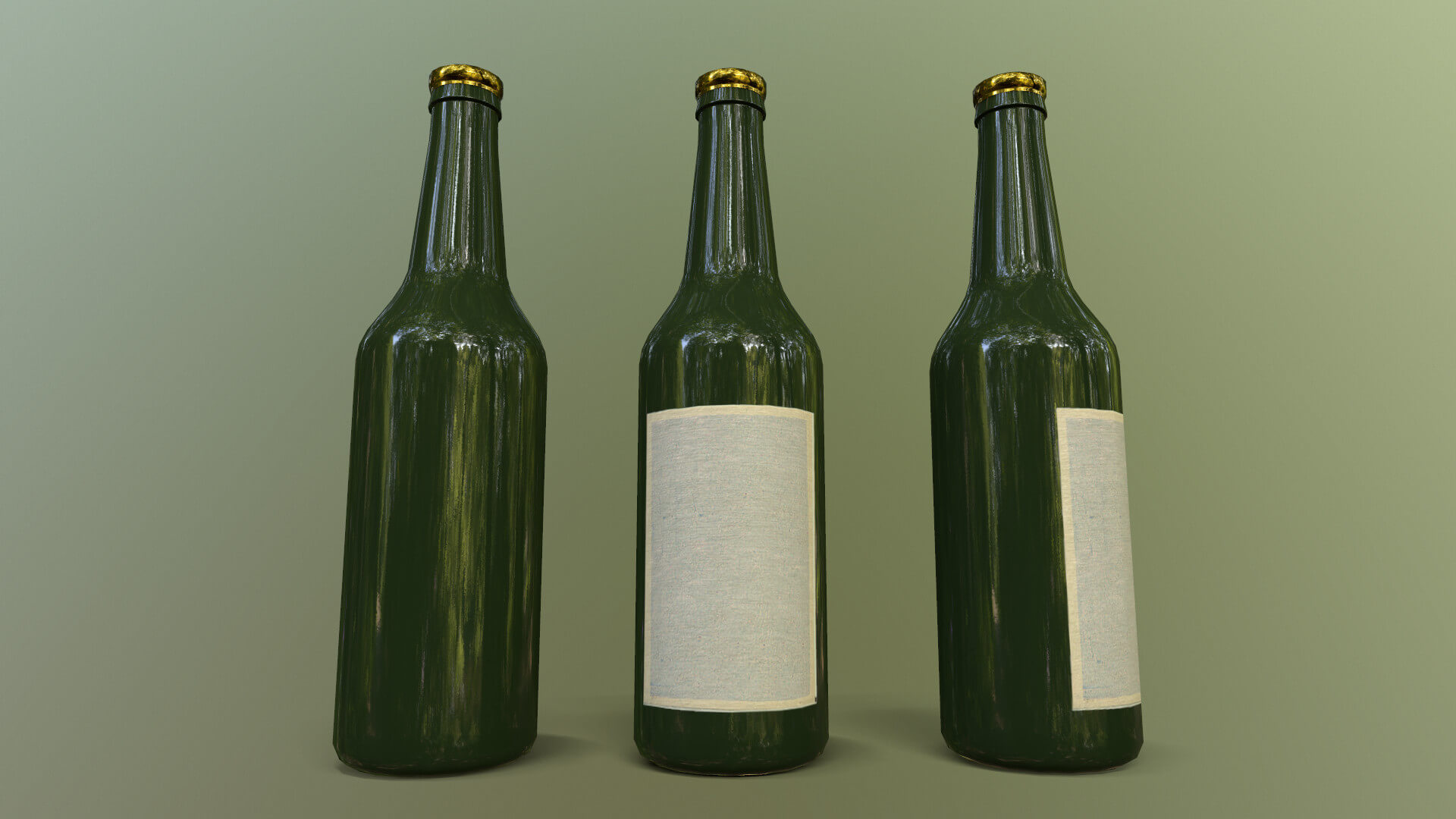 Vodka - 3D Model by Grishmanovskij Anton