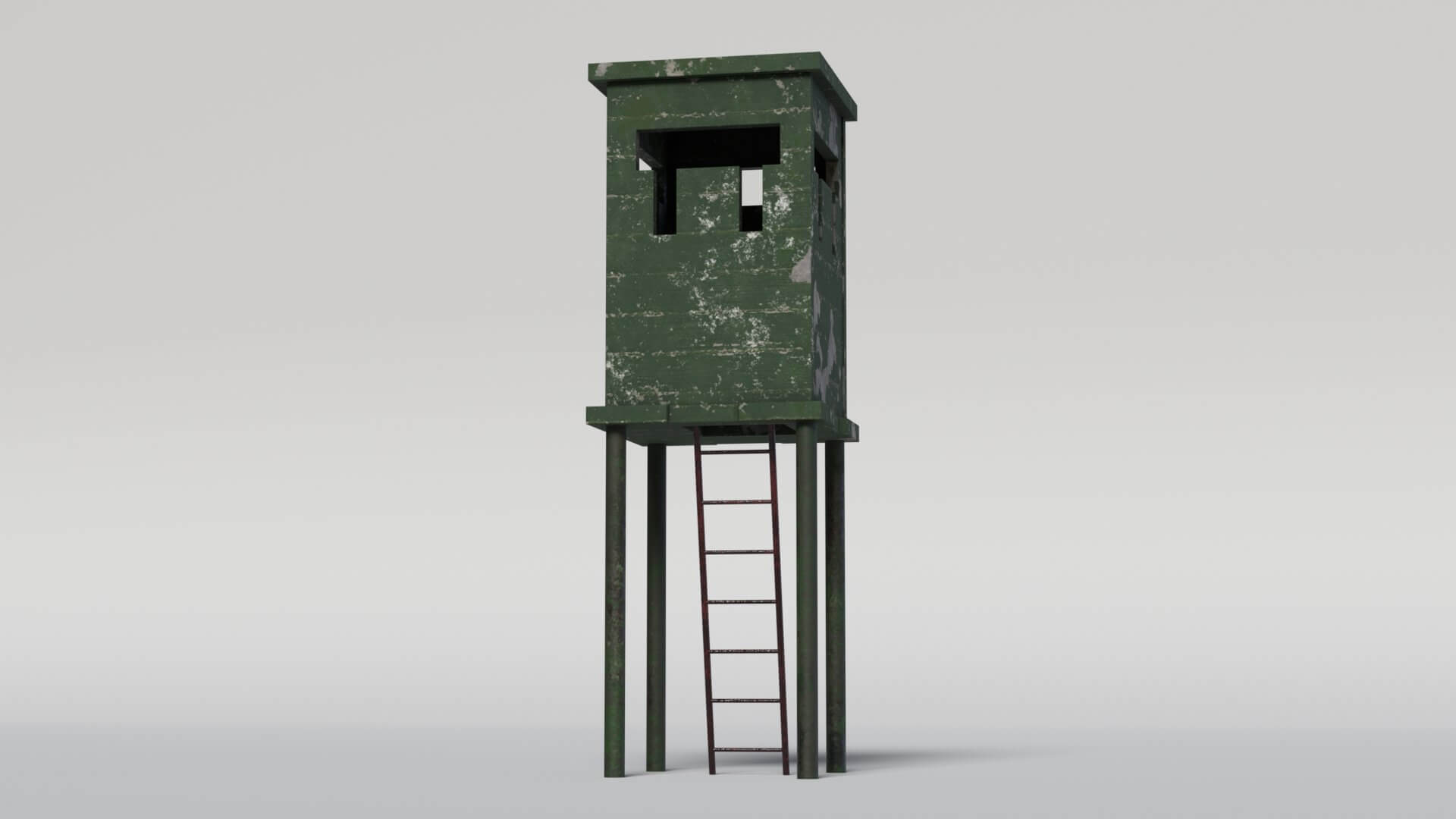 Watchtower - 3D Model by Grishmanovskij Anton