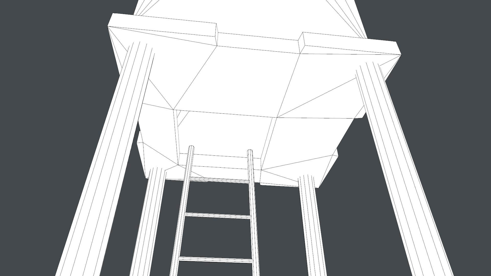 Watchtower - 3D Model by Grishmanovskij Anton