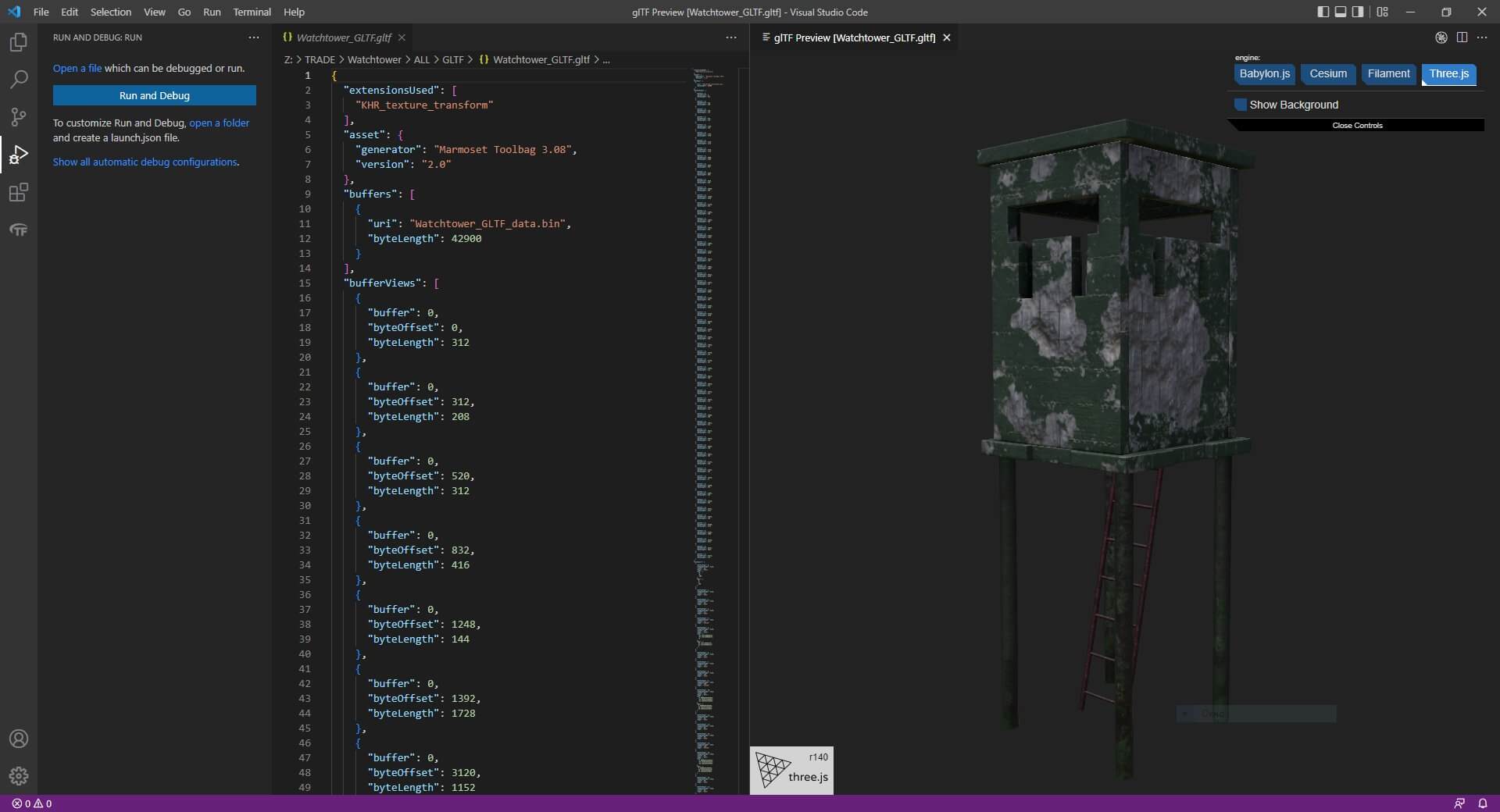 Watchtower - 3D Model by Grishmanovskij Anton