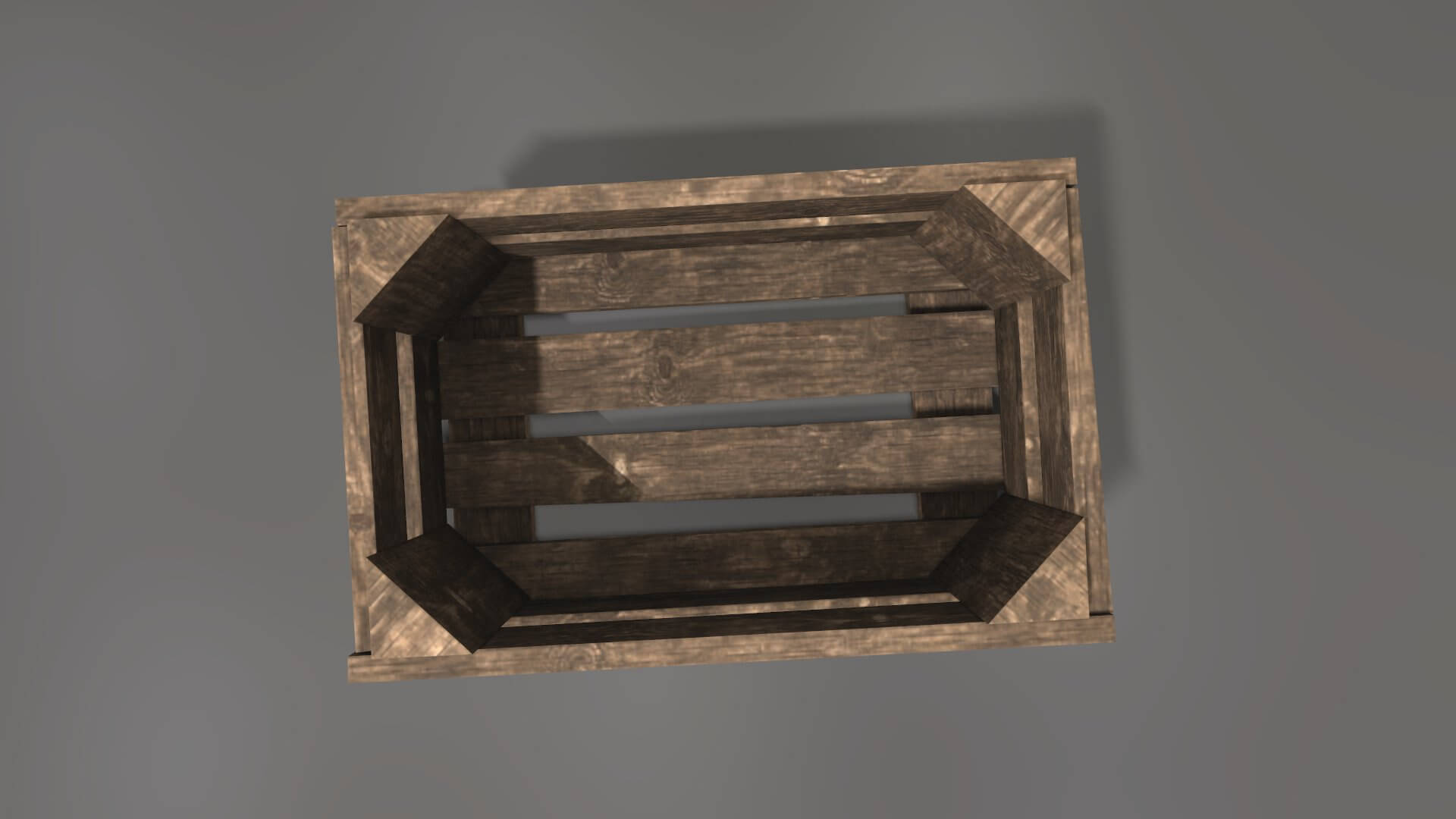 Wooden Crate V2 - 3D Model by Grishmanovskij Anton