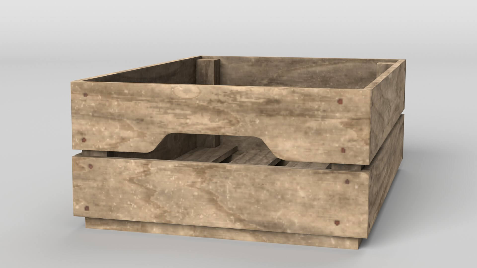 Wooden Crate V3 - 3D Model by Grishmanovskij Anton