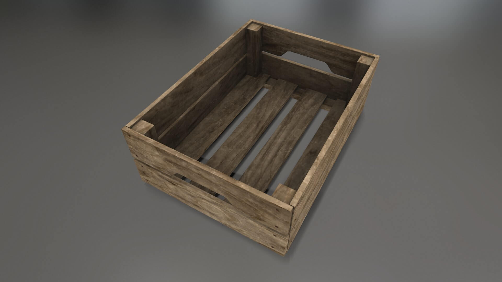 Wooden Crate V3 - 3D Model by Grishmanovskij Anton