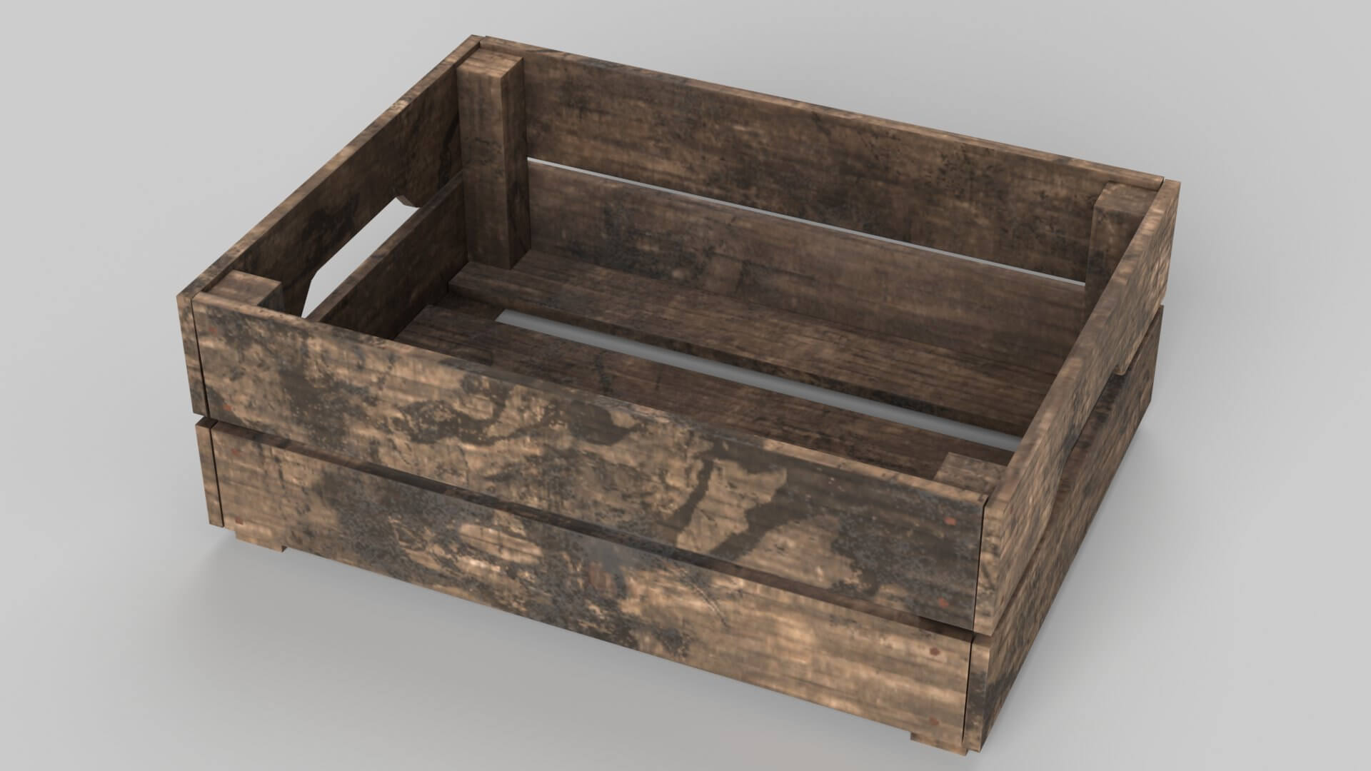 Wooden Crate V4 - 3D Model by Grishmanovskij Anton