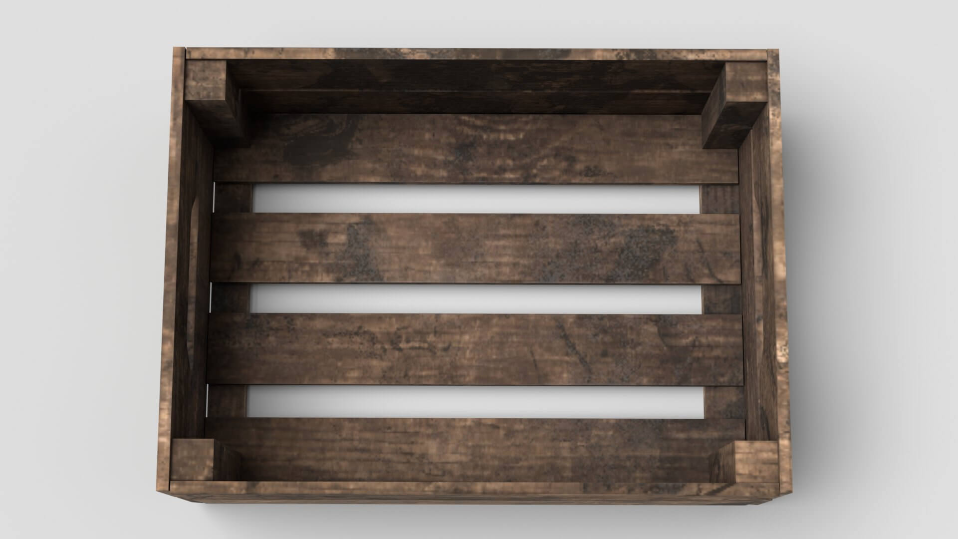 Wooden Crate V4 - 3D Model by Grishmanovskij Anton