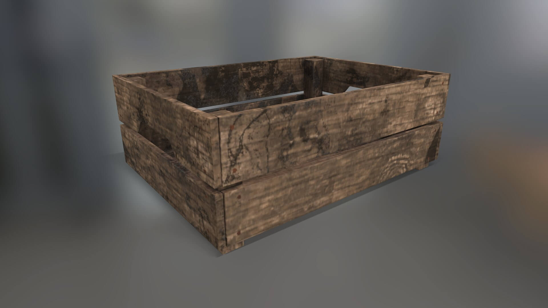 Wooden Crate V4 - 3D Model by Grishmanovskij Anton