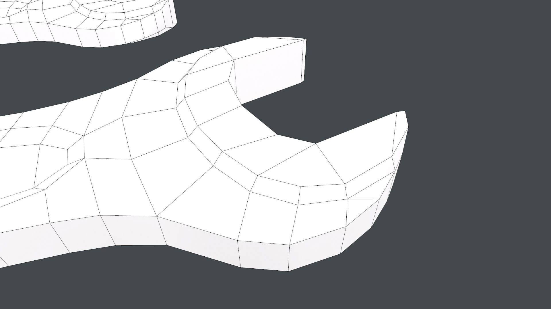 Wrenches - 3D Model by Grishmanovskij Anton