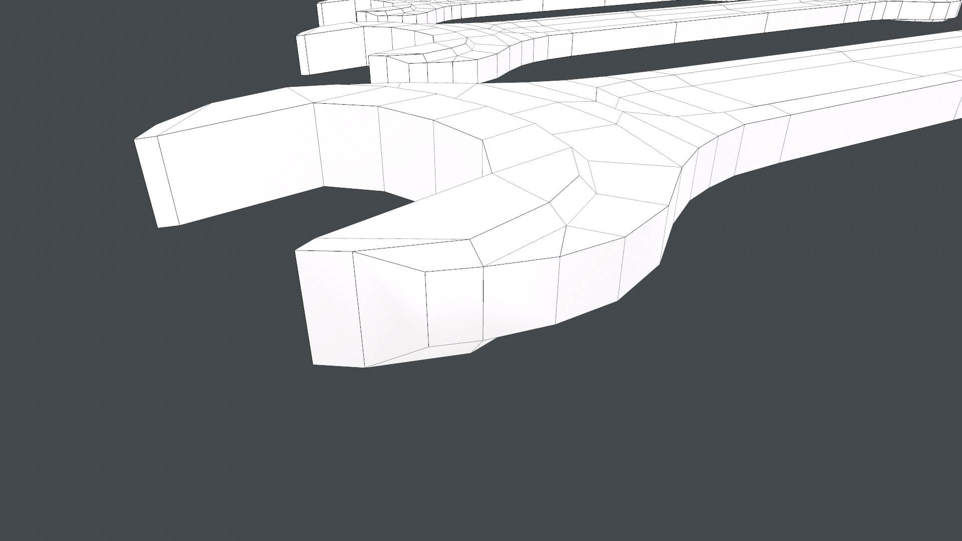 Wrenches - 3D Model by Grishmanovskij Anton