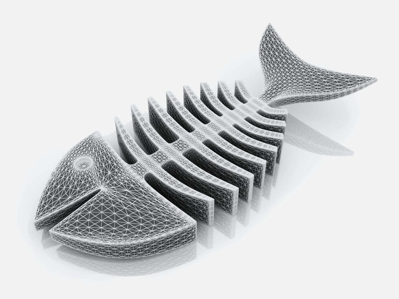 Fish Soap Dish - 3D Model by grort