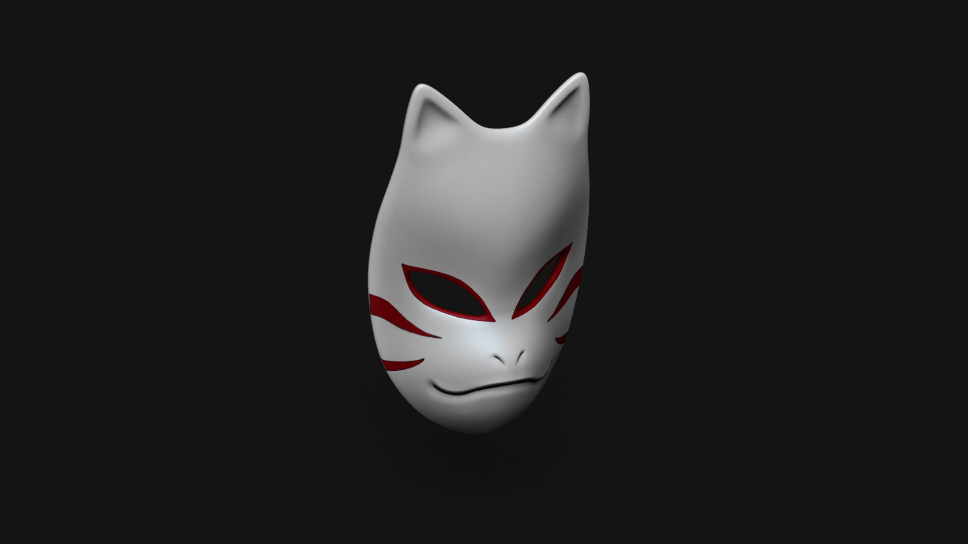 Anbu Mask - 3D Model by gsommer