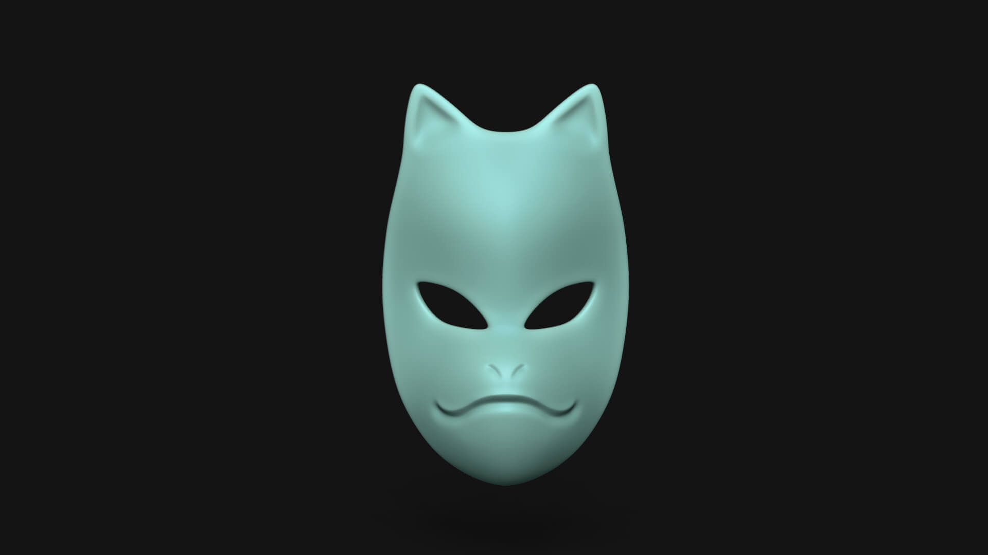 Anbu Mask - 3D Model by gsommer