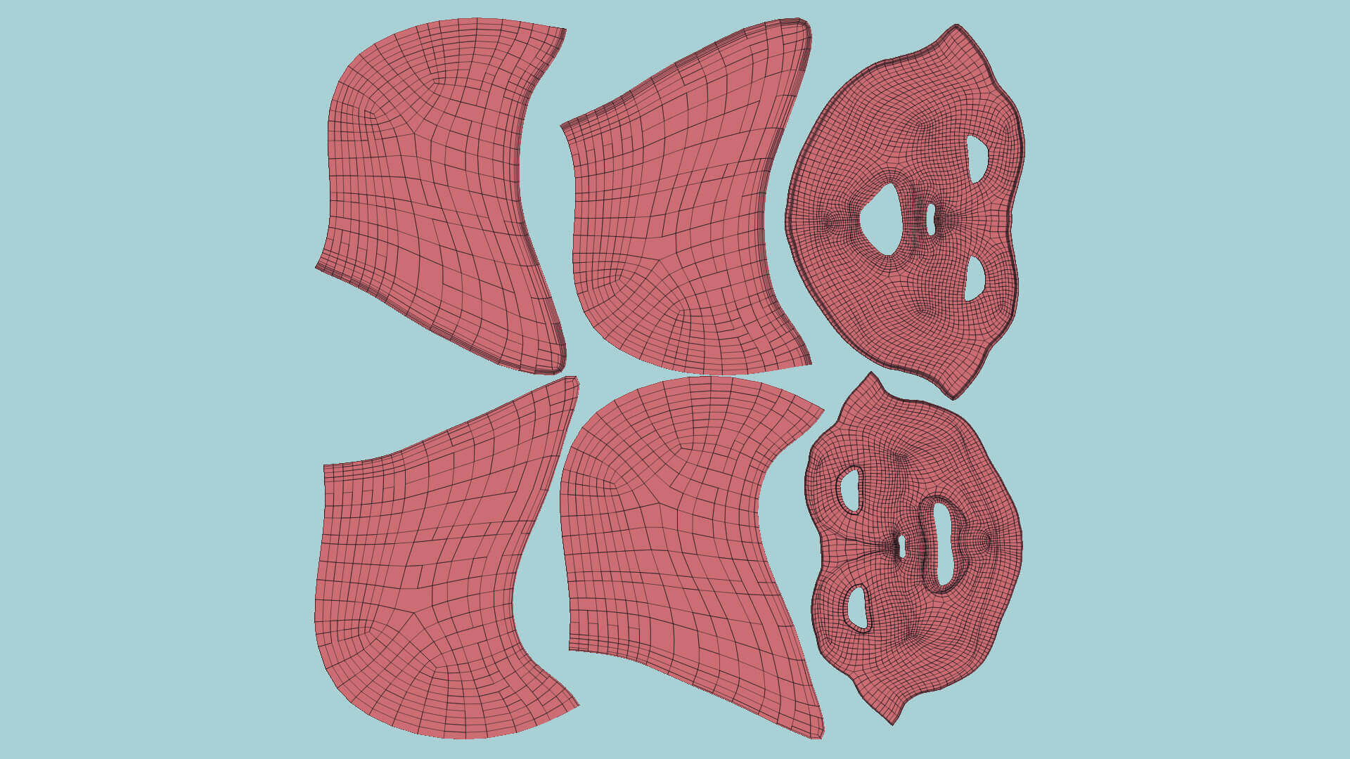 Assassin Mask 04 - White with Blood - 3D Model by gsommer