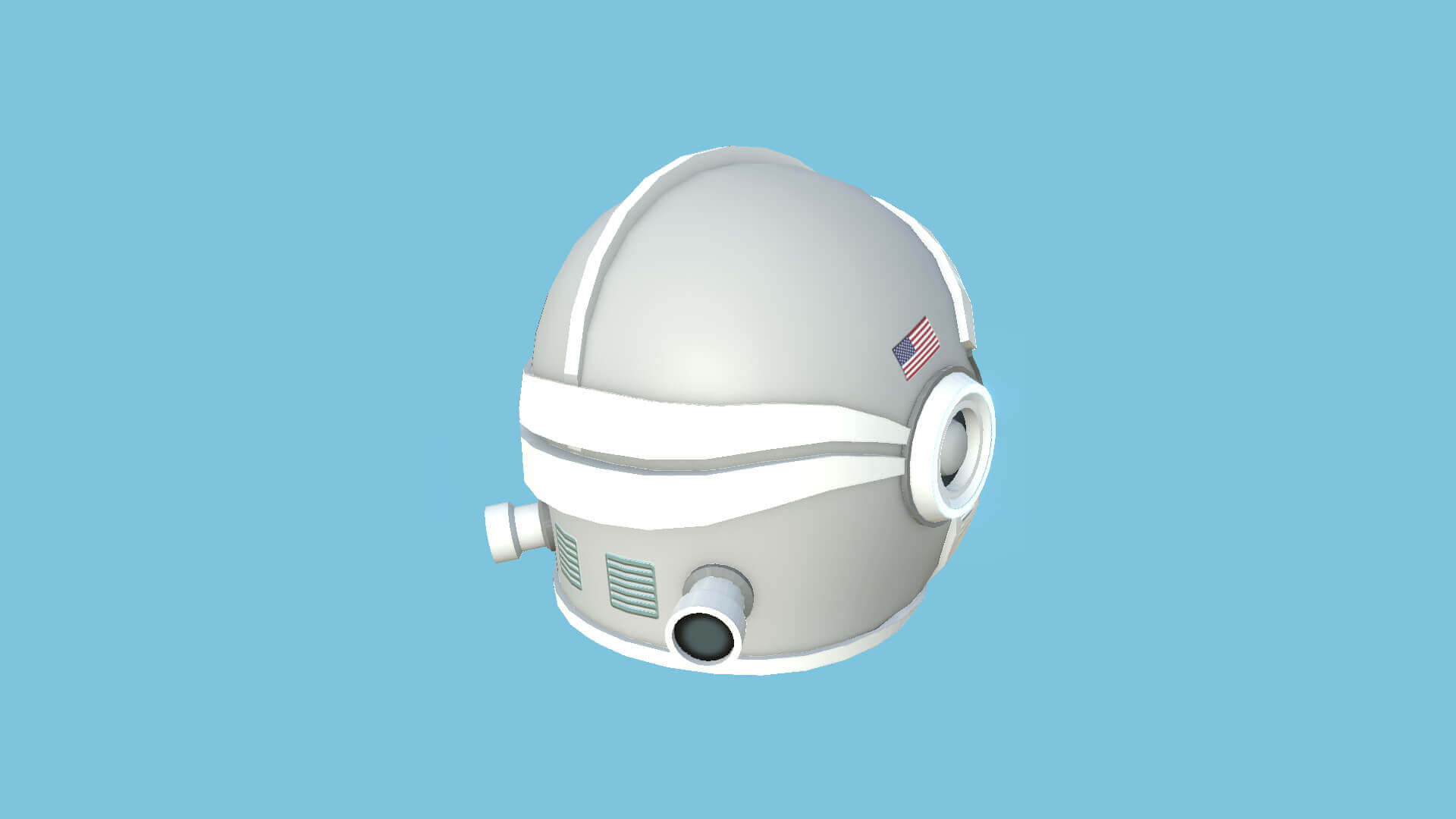 Astronaut Helmets Model A 03 - USA by gsommer