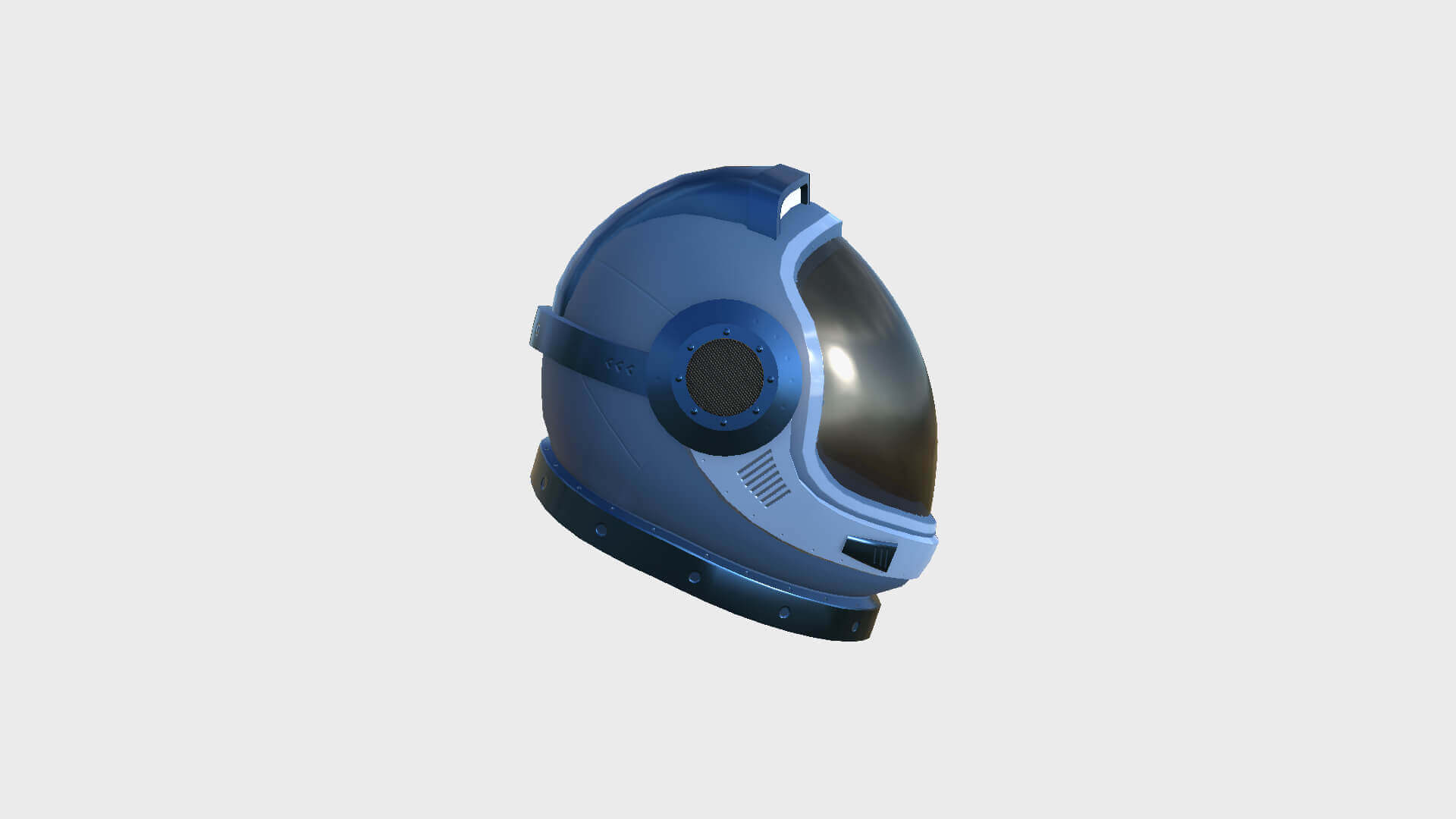 Astronaut Helmets Model B 03 - Blue by gsommer