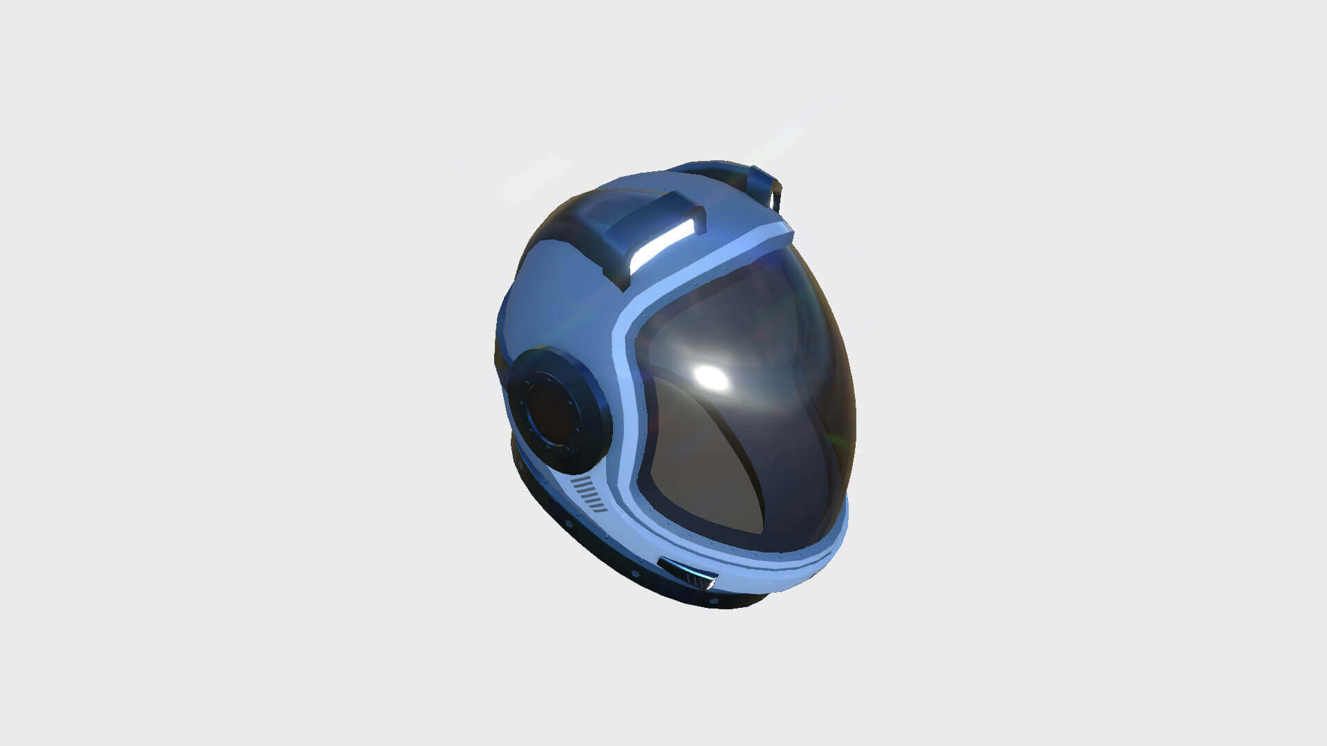 Astronaut Helmets Model B 03 - Blue by gsommer