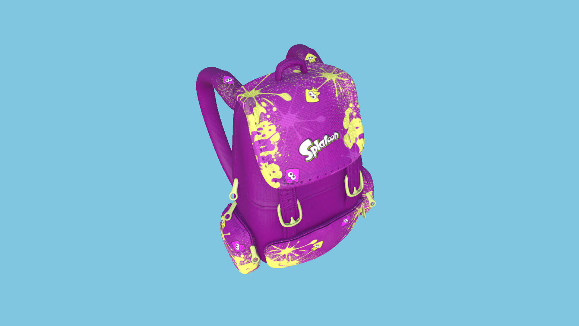 Backpack 13 - Splatoon 3D Model by gsommer