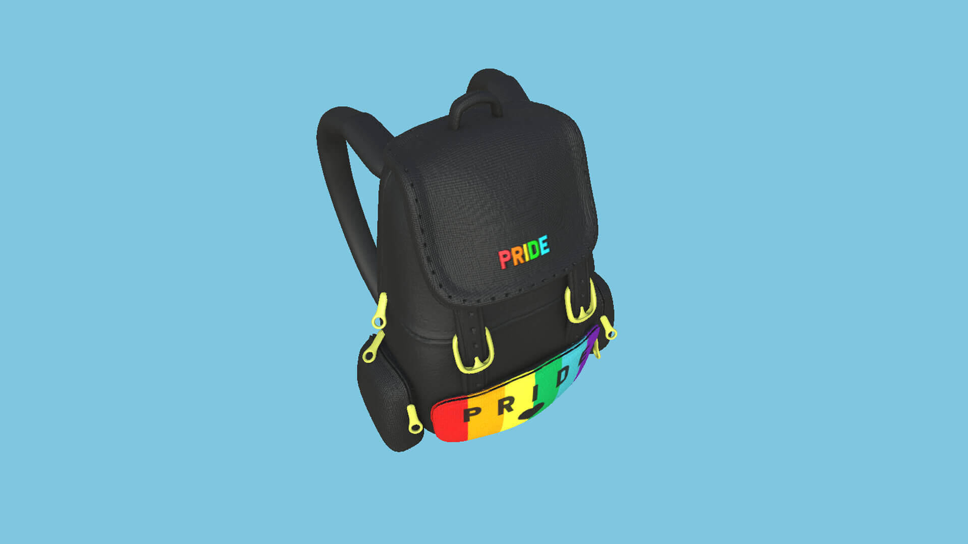 Backpack 15 - LGBT Pride 3D Model by gsommer