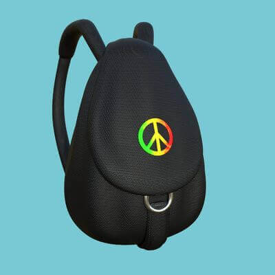 Backpack 26 - Reggae Peace 3D Model by gsommer