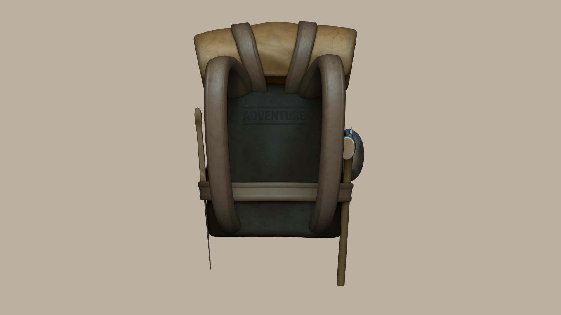 Backpack - Adventurer 3D Model by gsommer