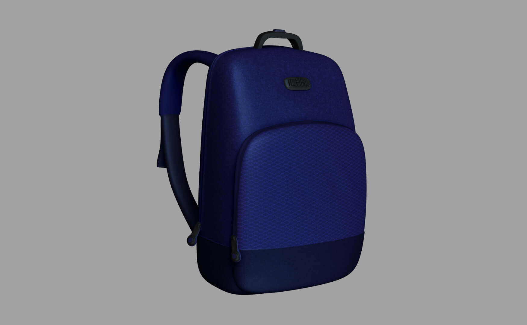 Backpack - Blue 3D Model by gsommer