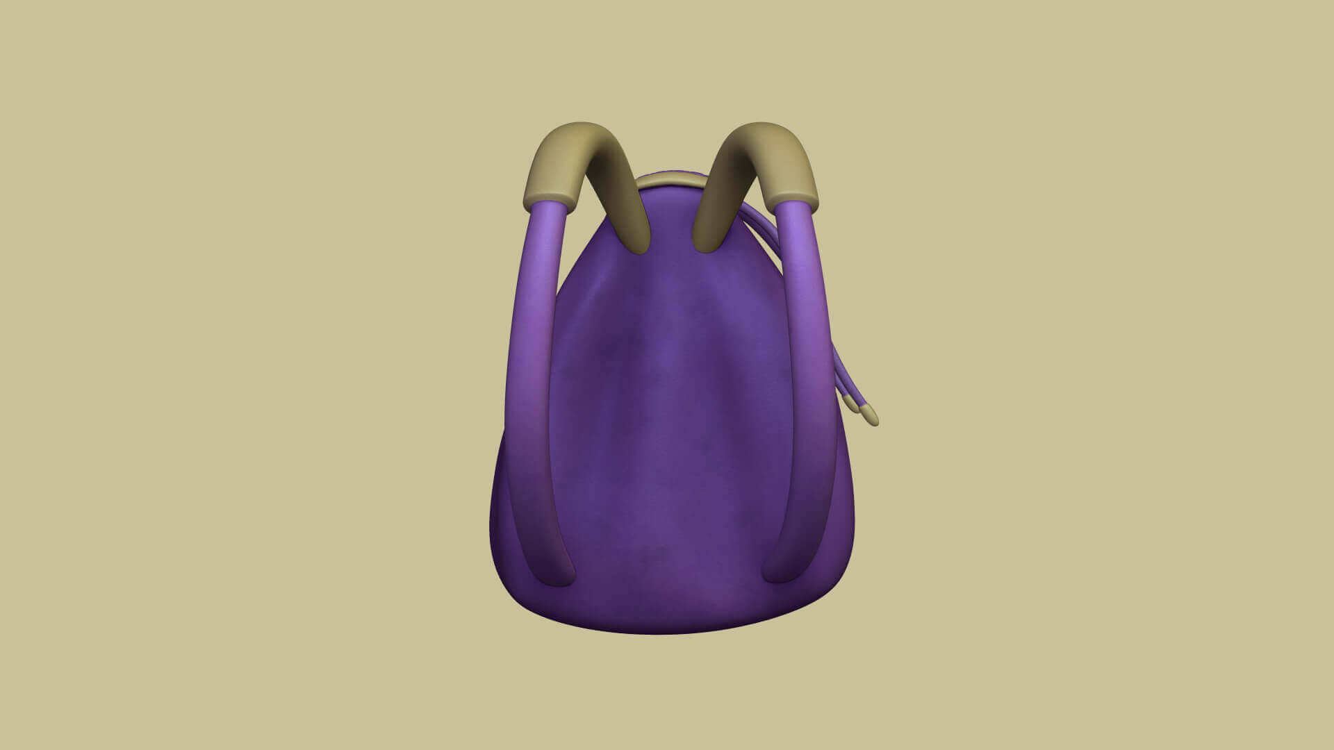 Backpack - Purple Girl 3D Model by gsommer