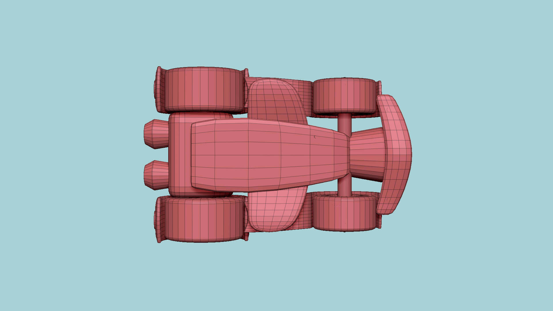 Cartoon Kart Model E 04 - Green by gsommer