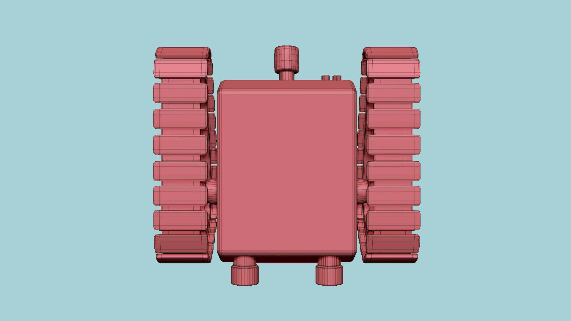 Cartoon Tank 06 - Desert Camo 3D Model by gsommer