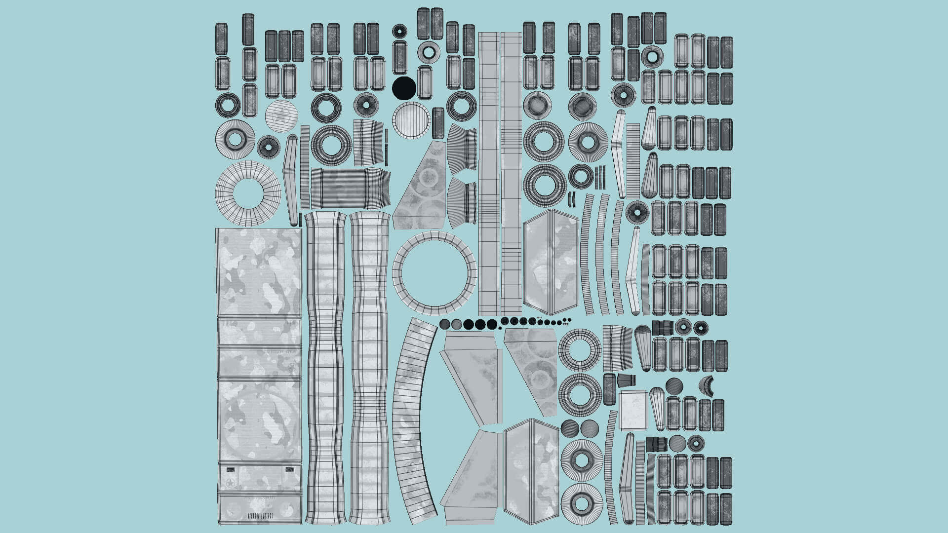 Cartoon Tank 07 - Snow Camo 3D Model by gsommer